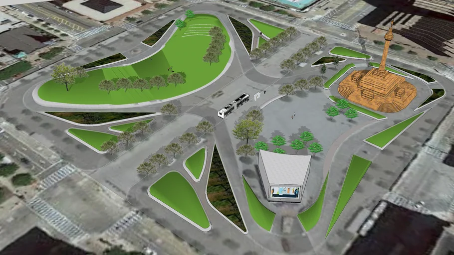 Cleveland Public Square | 3D Warehouse