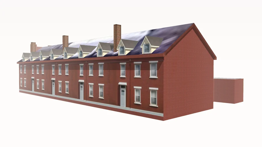 Cabot Street Row House | 3D Warehouse