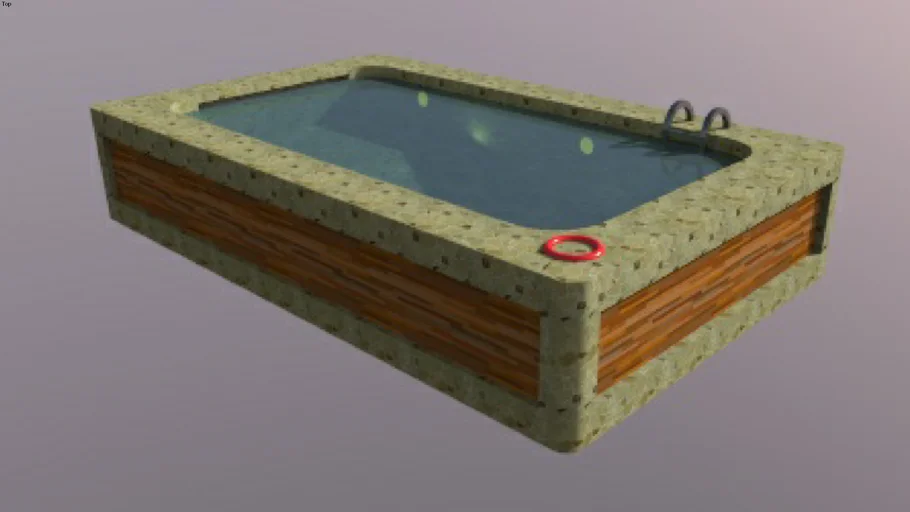 Pool (Stone) | 3D Warehouse