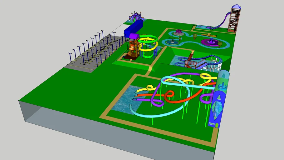 WATER park.skp | 3D Warehouse