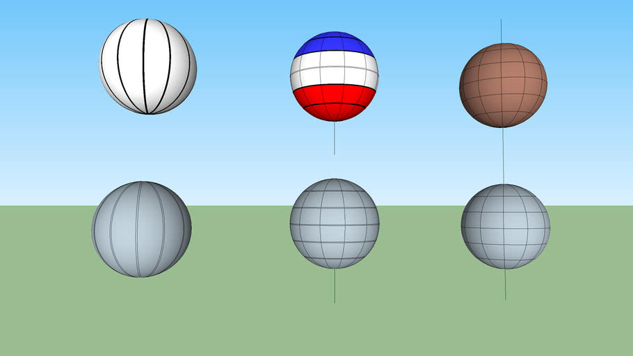 Balloons | 3D Warehouse