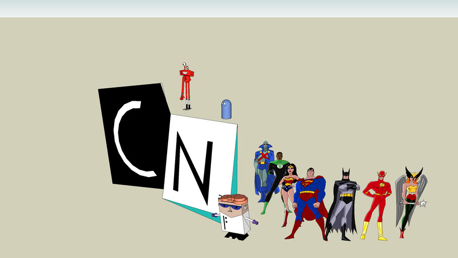 cartoon network crew | 3D Warehouse