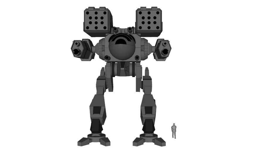 Mad cat - Timber Wolf battle mech: mechwarrior | 3D Warehouse