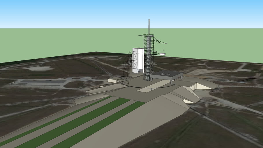 Launch Pad 39A Now | 3D Warehouse