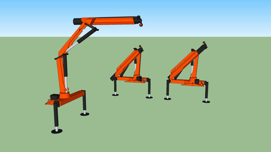 Truck crane | 3D Warehouse