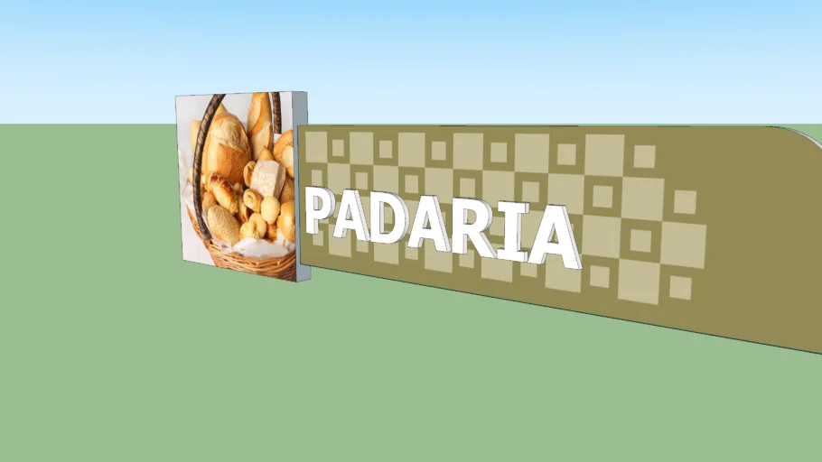 PLACA PARA SUPERMERCADOS | 3D Warehouse