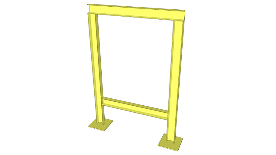 Steel Support-002 | 3D Warehouse