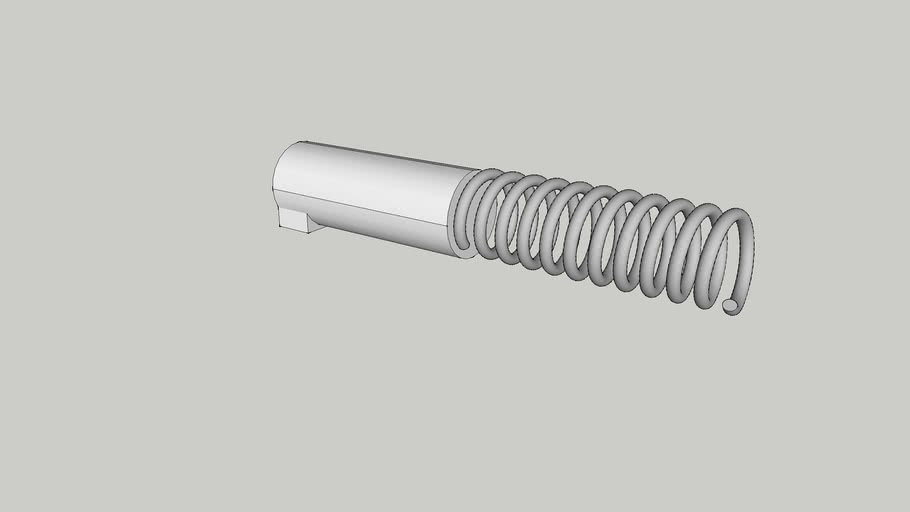 24VDC Spring Return Solenoid | 3D Warehouse