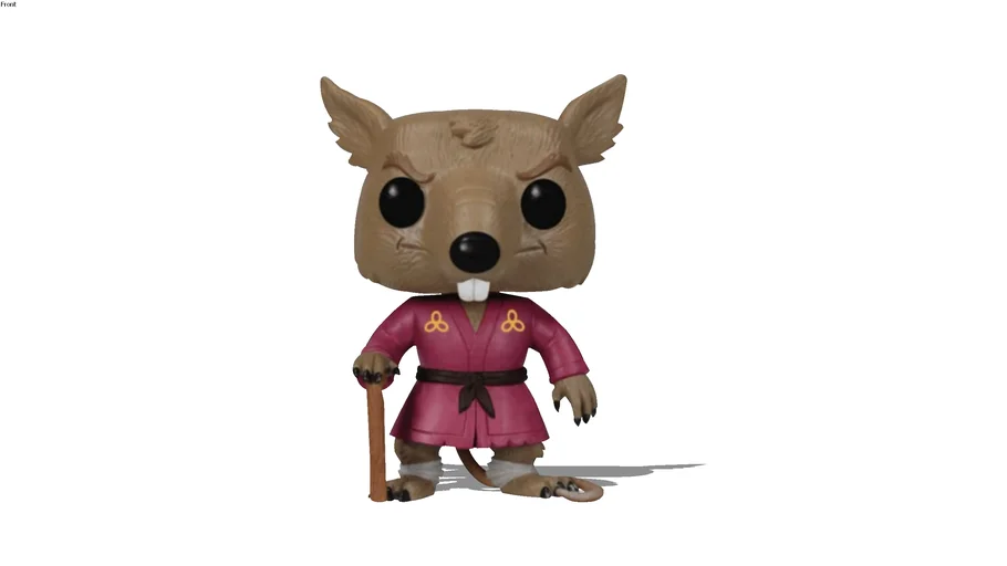 Funko POP Master Splinter (TMNT) | 3D Warehouse