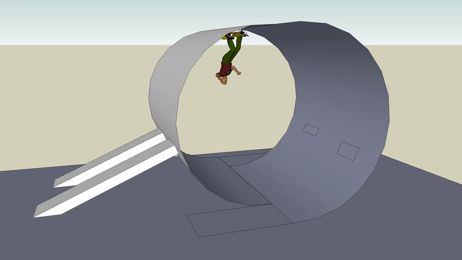 skate loop d loop | 3D Warehouse