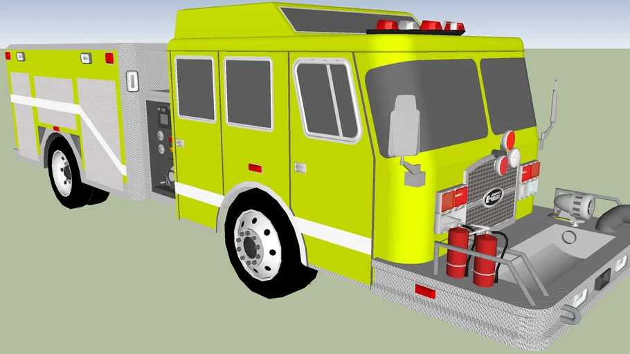 E-ONE Heavy Rescue/Engine | 3D Warehouse