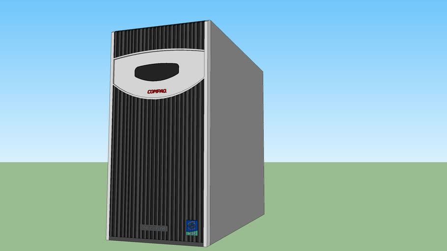 Compaq ProLiant ML350 G2 tower server | 3D Warehouse