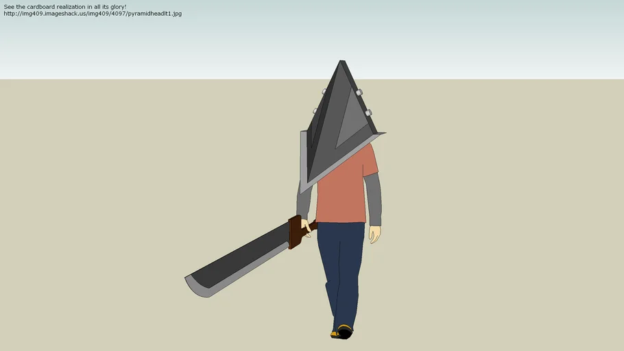 Pyramid Head Cosplay | 3D Warehouse