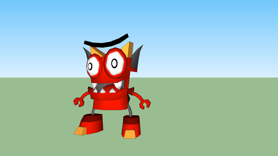 Mixels CAM-styled Burnard | 3D Warehouse