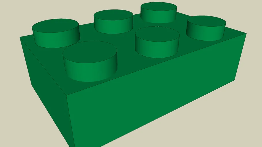 Giant Lego Brick | 3D Warehouse