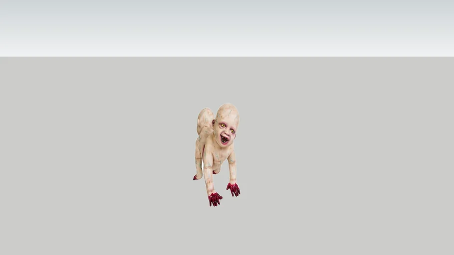 Baby zombie 02 | 3D Warehouse