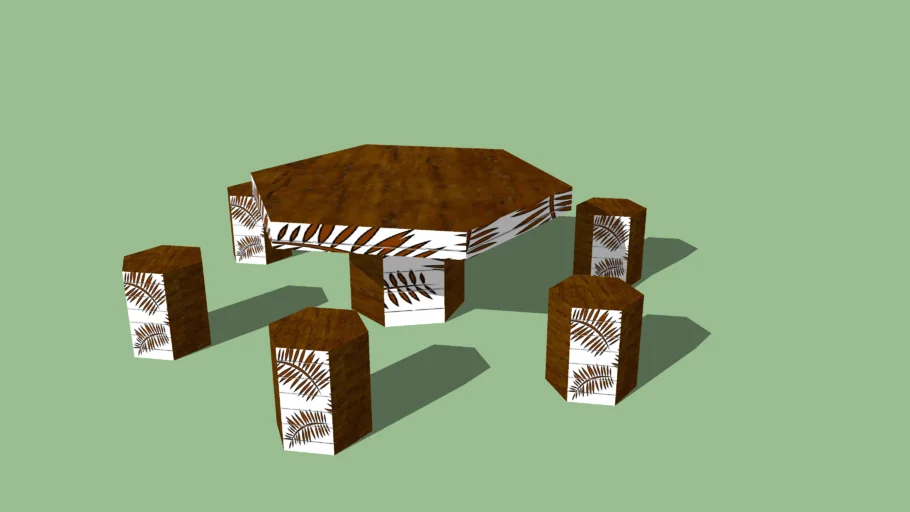 Garden Table | 3D Warehouse