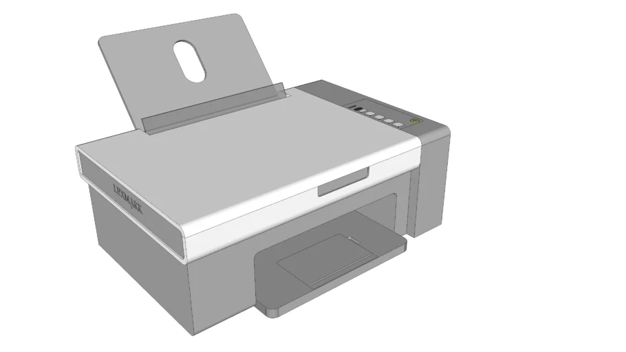 Lexmark X2550 printer | 3D Warehouse