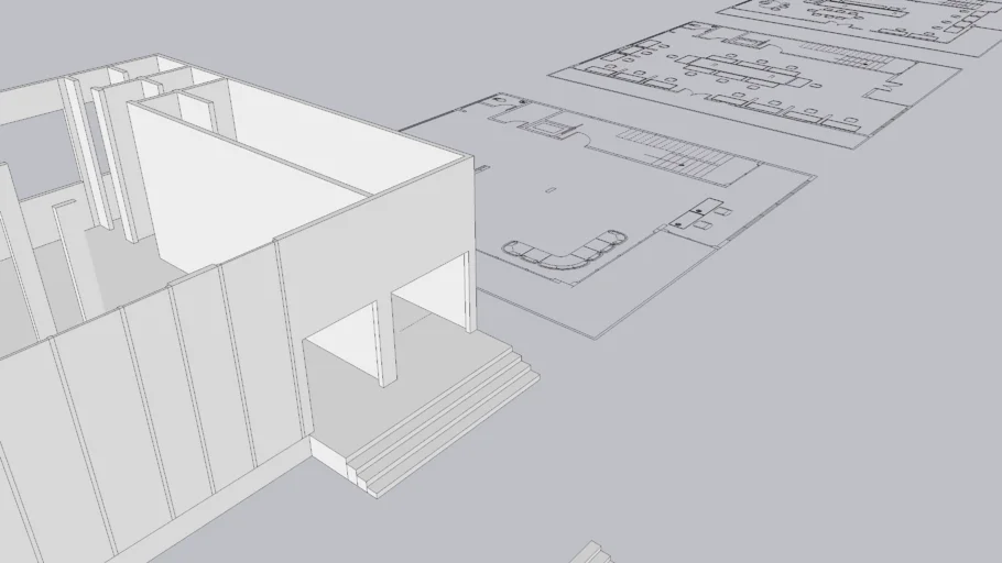 stairs railing | 3D Warehouse