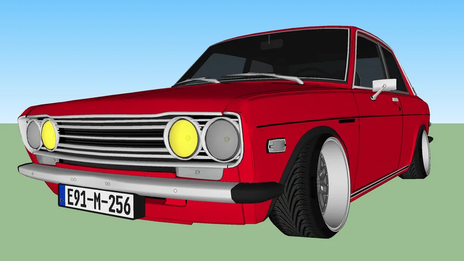 Datsun-Nissan 510 | 3D Warehouse