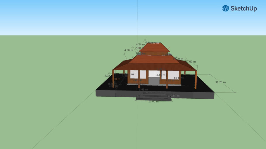 Rumah Adat Joglo_sum | 3D Warehouse