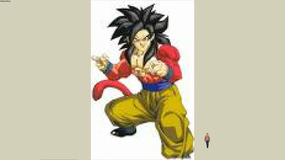 goku ssj4 | 3D Warehouse