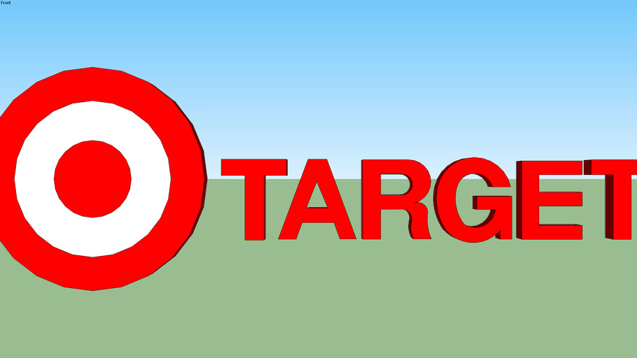 1980s Style Target Logo | 3D Warehouse