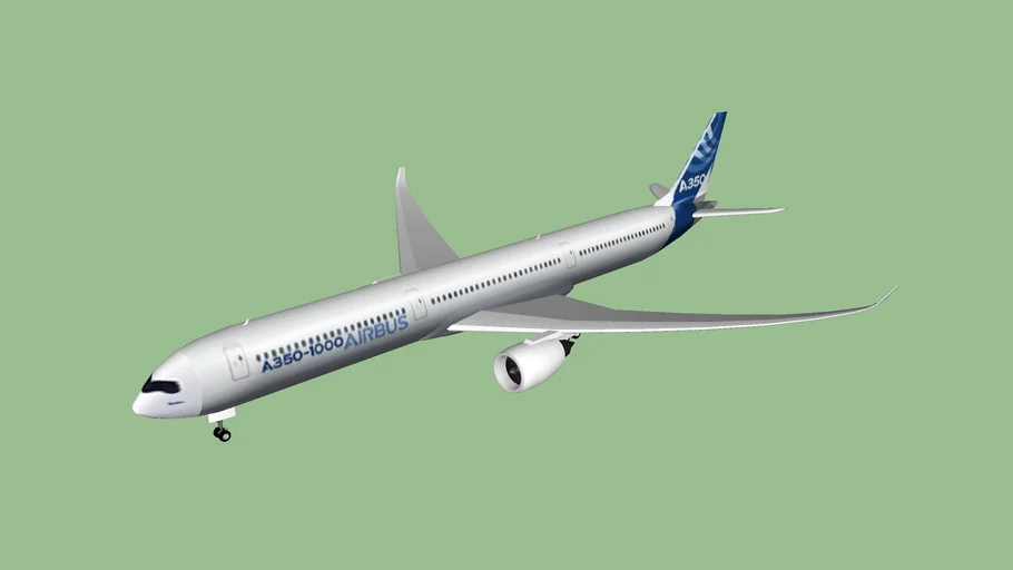 Airbus A350-1000 | 3D Warehouse