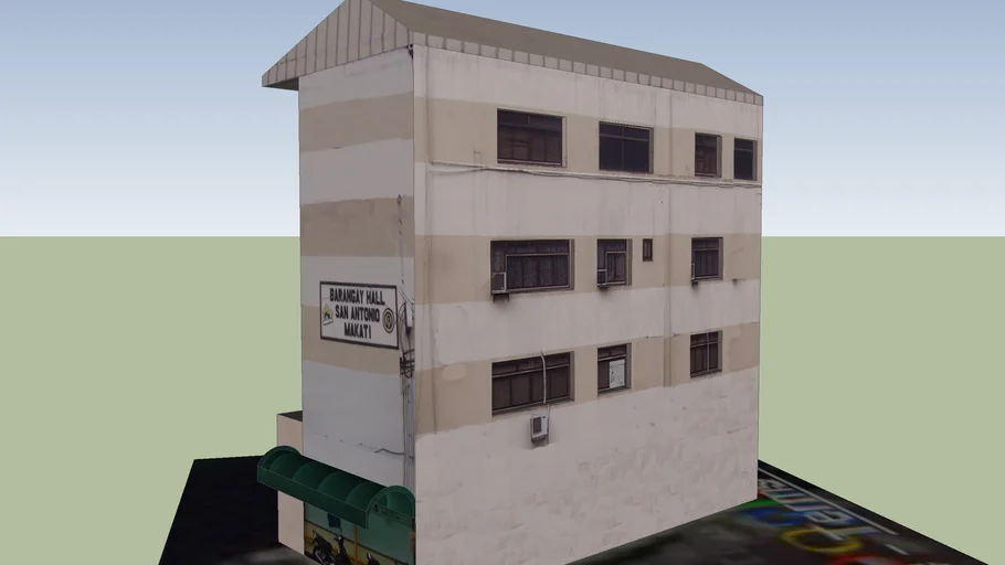 San Antonio Barangay Hall | 3D Warehouse
