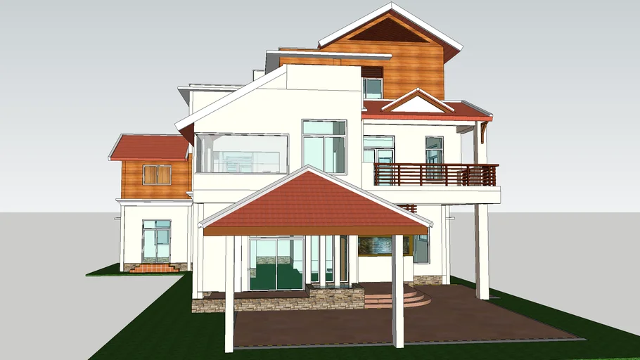 Villa Khmer | 3D Warehouse
