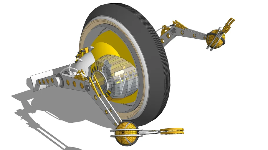 Futuristic Mining Vehicle | 3D Warehouse