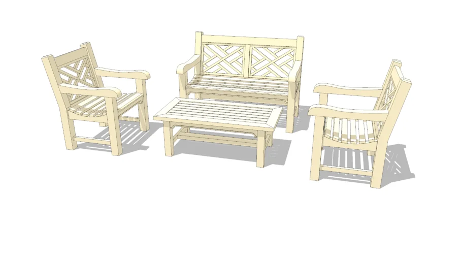 Outdoor Seat | 3D Warehouse