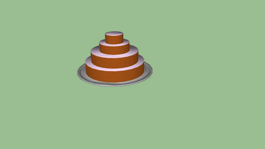 delicious cake! | 3D Warehouse