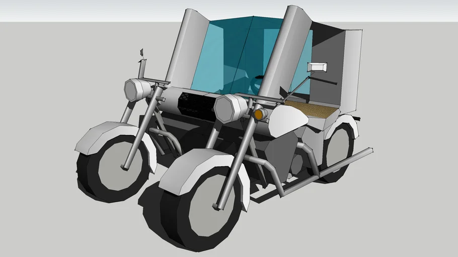 Motorcycle Car | 3D Warehouse