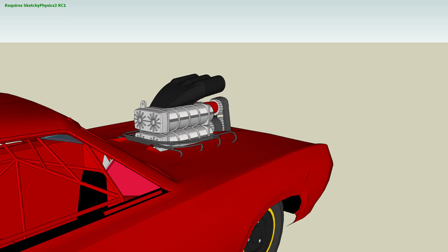 drag car | 3D Warehouse