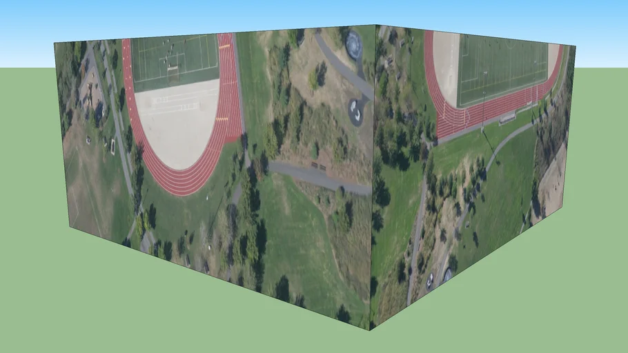 track and field | 3D Warehouse