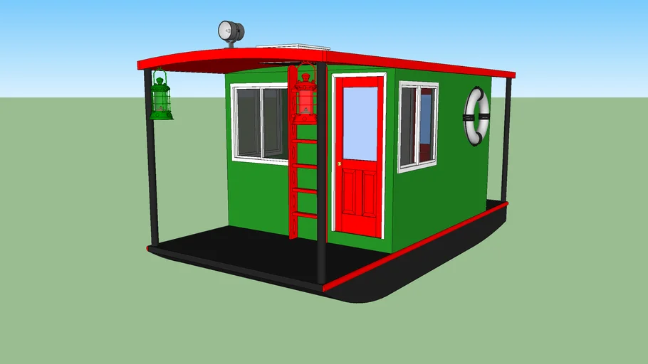 Lisa B Good Shanty Boat | 3D Warehouse