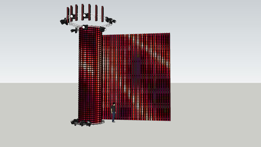 WWE LED Sets | 3D Warehouse