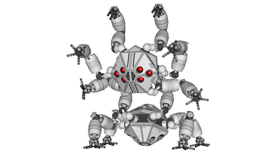 Hex Droid 'Quad-form' | 3D Warehouse