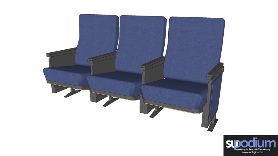 Sillas Anfiteatro | 3D Warehouse