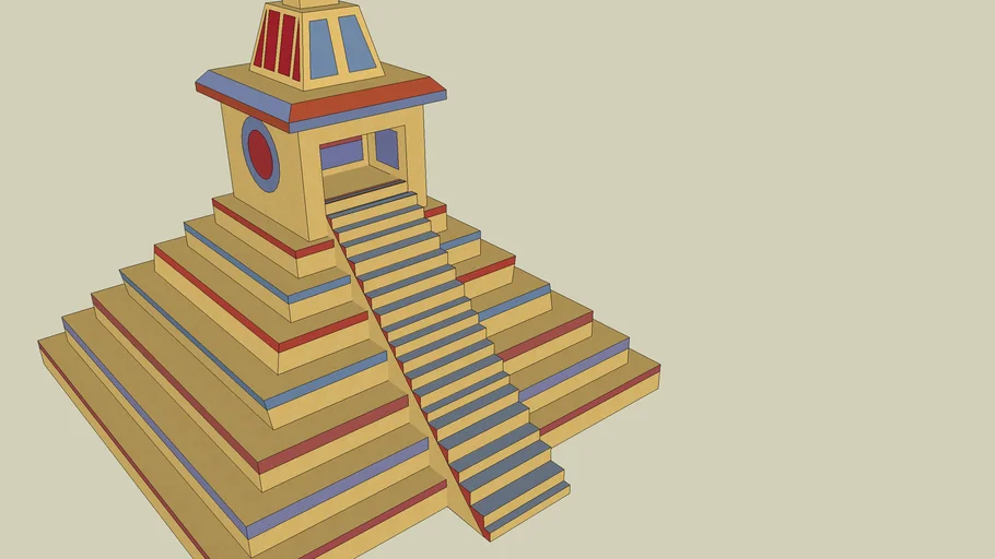 aztec pyramid | 3D Warehouse