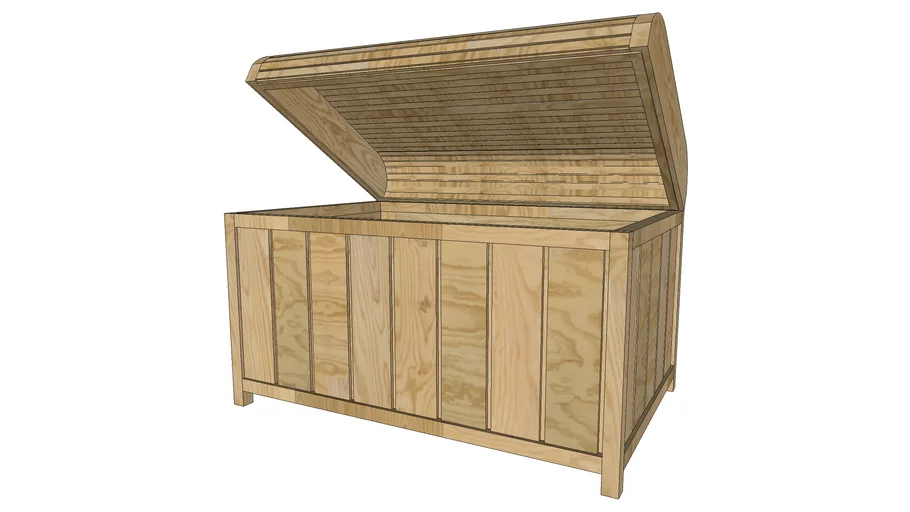 Wooden Chest | 3D Warehouse