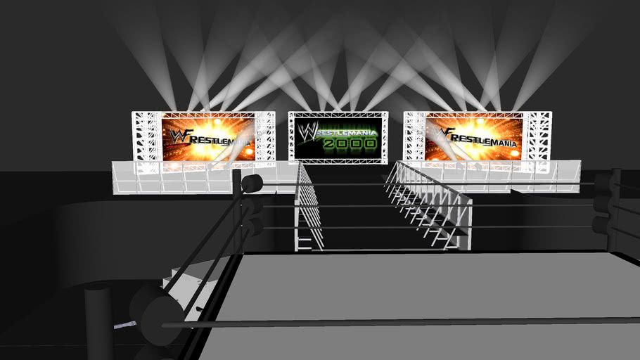 WWF WrestleMania 2000 | 3D Warehouse