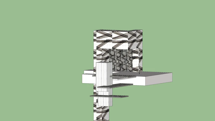 ARCH1101 Experiment 2 Vazquez | 3D Warehouse