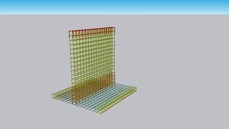 Reinforced Retaining Wall | 3D Warehouse