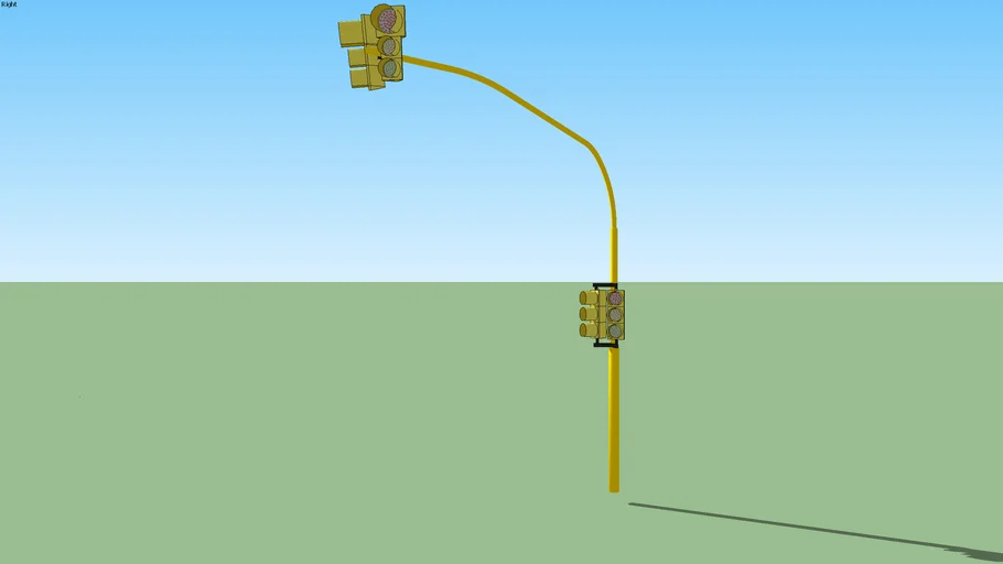 Semáforo led. | 3D Warehouse