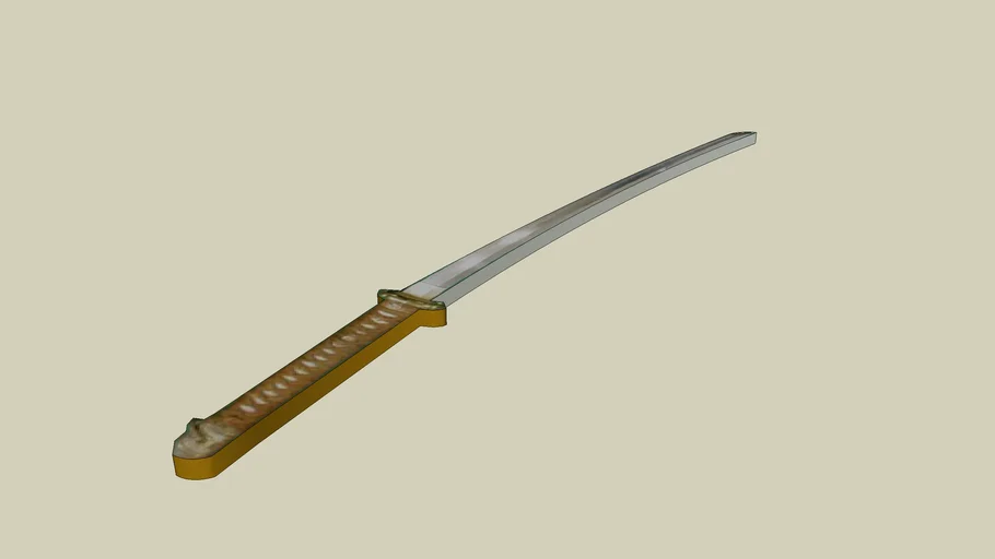 WW2 japanese officier sword | 3D Warehouse