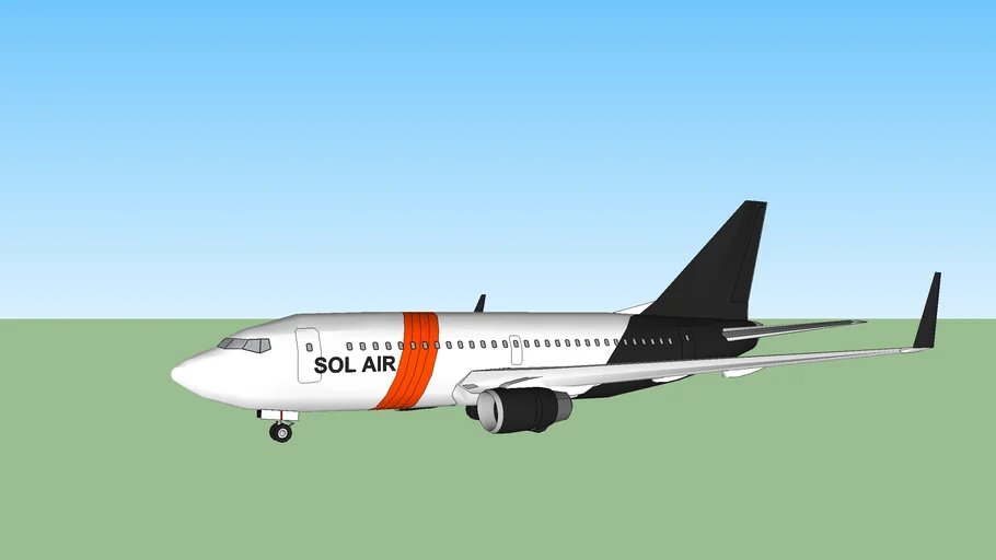 Boeing 737-700 de SOL AIR | 3D Warehouse