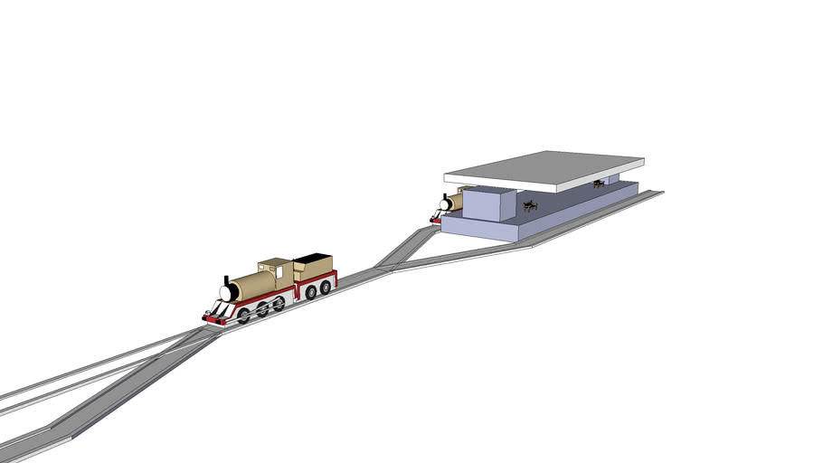 Railway station | 3D Warehouse