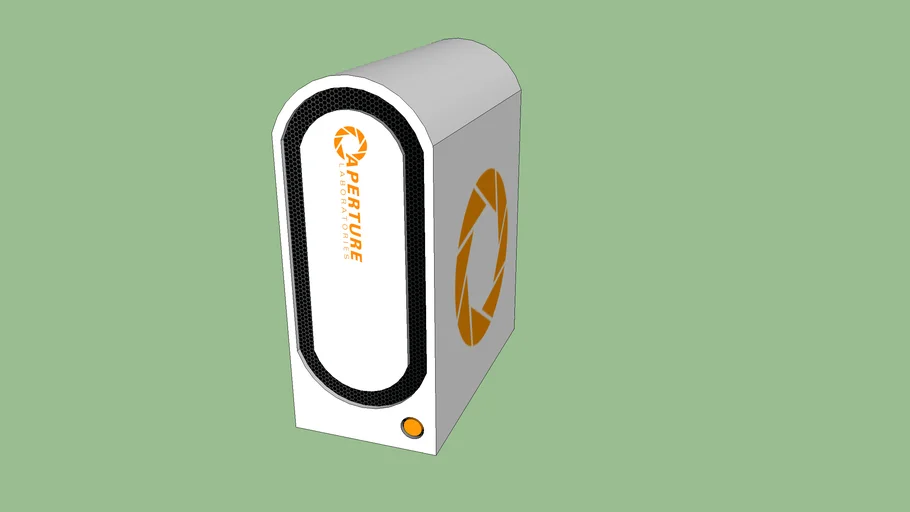 Aperture Computer Tower | 3D Warehouse
